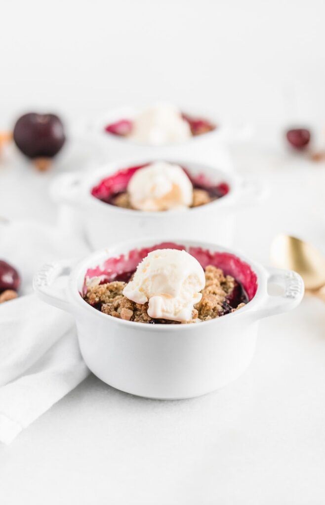 Stone Fruit Crumble - Lively Table