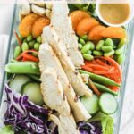 Meal Prep Asian Miso Chicken Salad - Lively Table