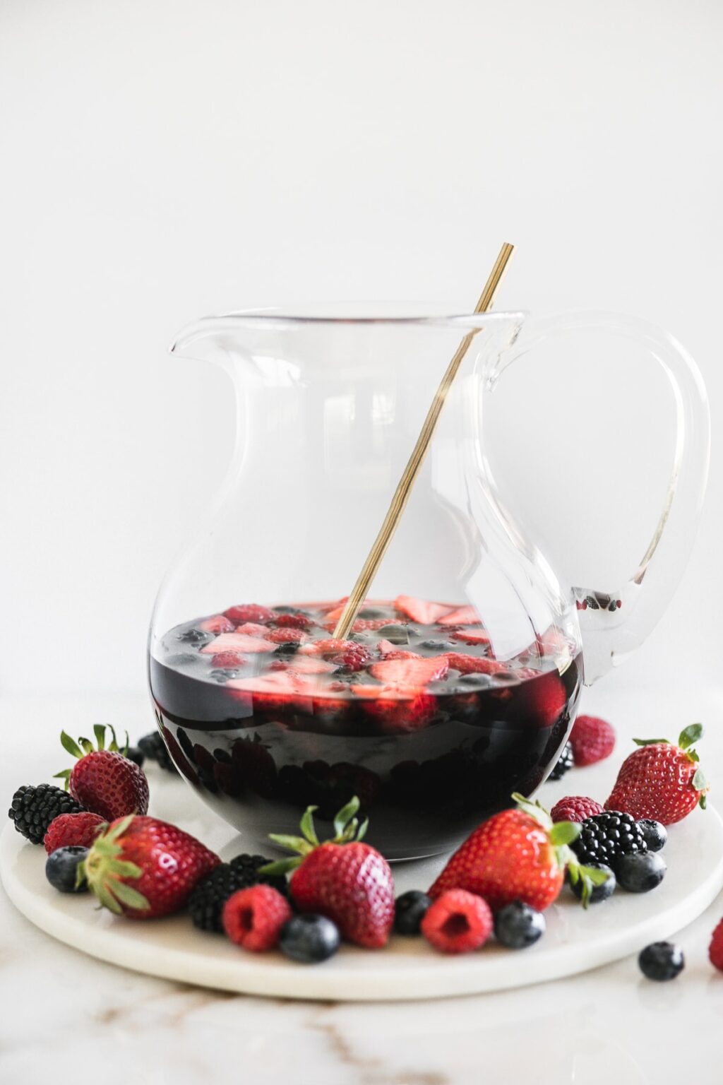 Easy Red Berry Sangria (+ Is Wine Healthy?) - Lively Table