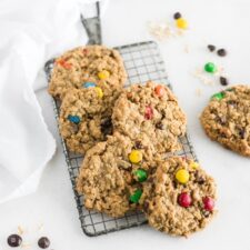 Small Batch Monster Cookies (Naturally Gluten Free!) - Lively Table