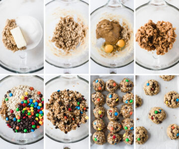 Small Batch Monster Cookies (Naturally Gluten Free!) - Lively Table