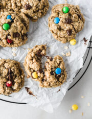 Small Batch Monster Cookies (Naturally Gluten Free!) - Lively Table