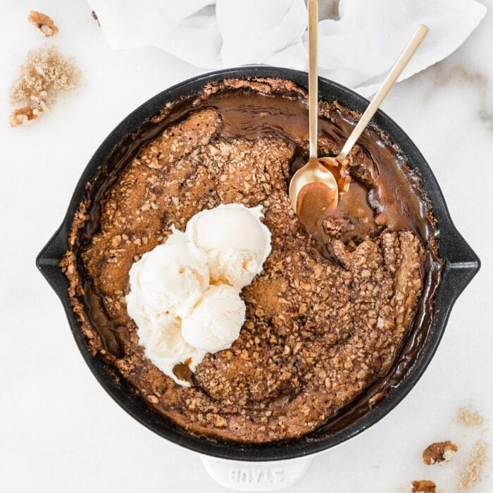 Easy Pumpkin Lava Cake - Lively Table