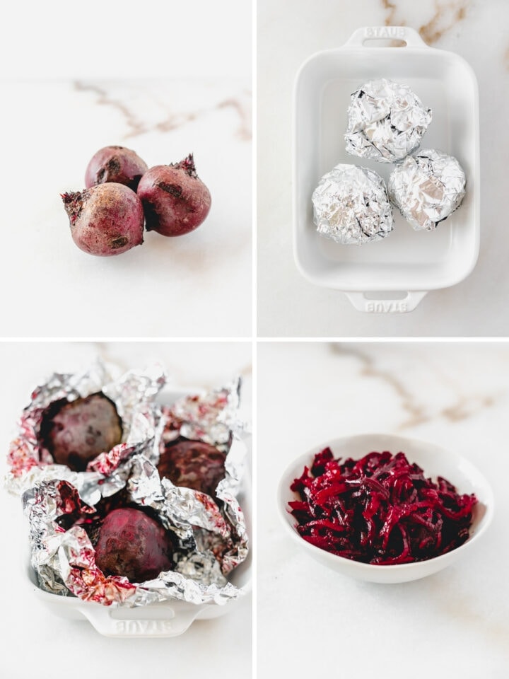 Shredded Beet Kale Superfood Salad - Lively Table