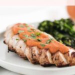 Grilled Chicken with Homemade Romesco Sauce - Lively Table