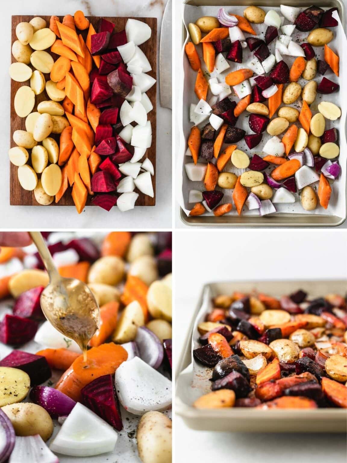 Perfect Roasted Chicken and Root Vegetables - Lively Table