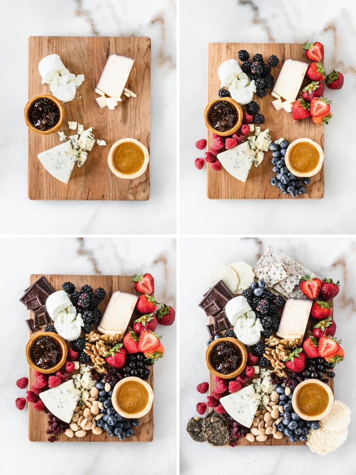 Sweet and Savory Berry Charcuterie Board - Lively Table