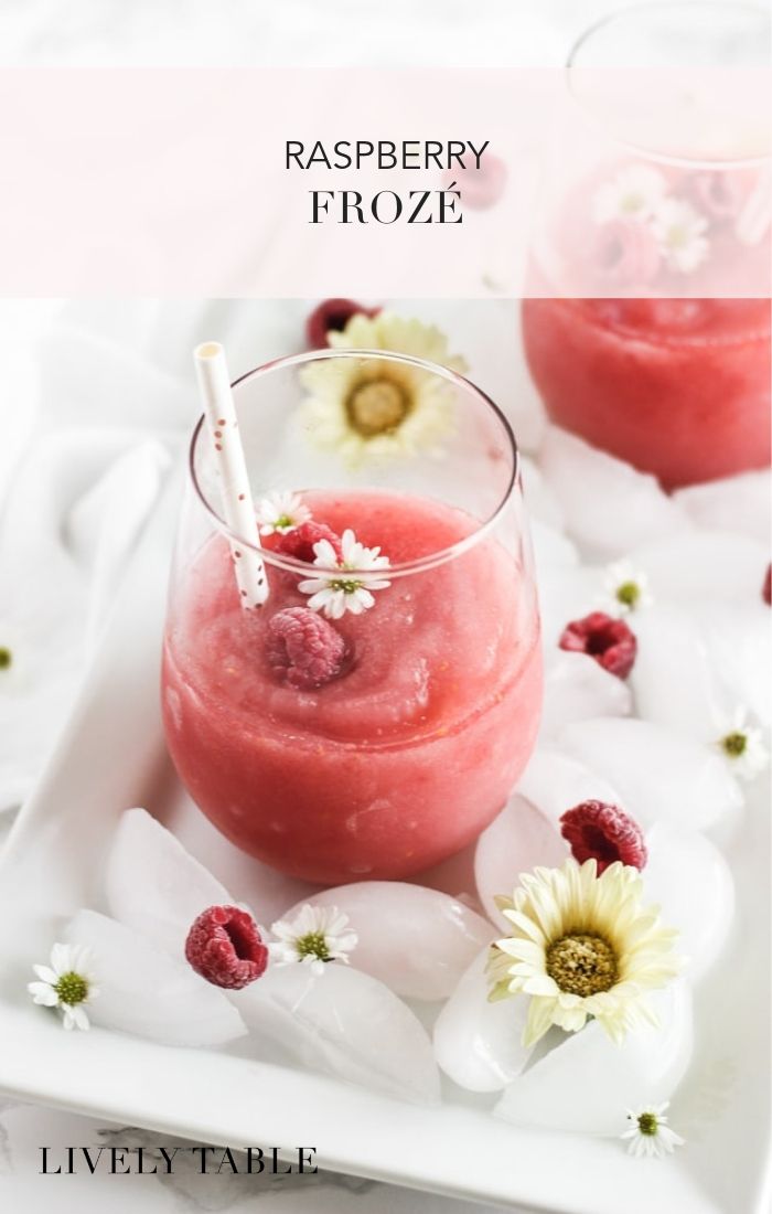 Raspberry Frozé - Lively Table