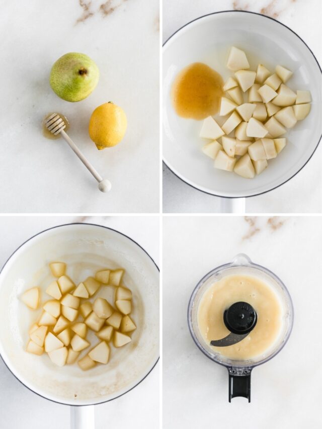 Elderberry Pear Kombucha Mocktail - Lively Table