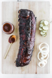 BBQ Ribs on the Charcoal Grill - Lively Table