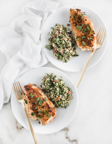 Easy 3 Ingredient Hummus Chicken - Lively Table