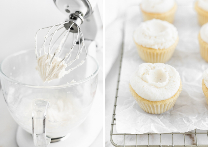 Easy Burnt Almond Cupcakes - Lively Table