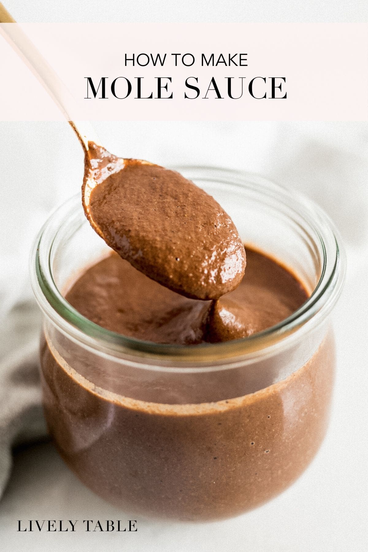 Homemade Walnut Mole Sauce (Easier Mole Negro) - Lively Table