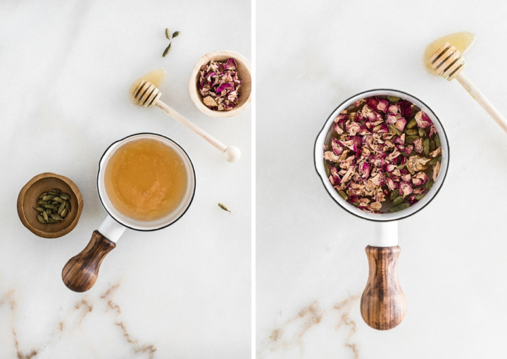 Cardamom Rose Latte (Hot or Iced) - Lively Table