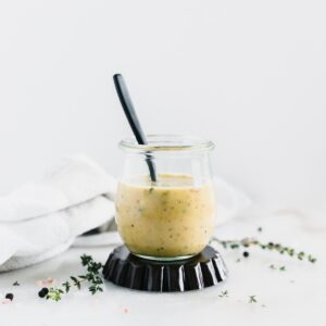 Easy Maple Dijon Dressing - Lively Table