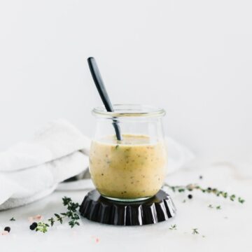Easy Maple Dijon Dressing - Lively Table