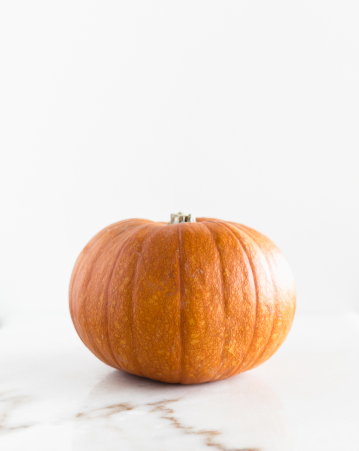 How to Roast a Whole Pumpkin + Homemade Pumpkin Puree - Lively Table