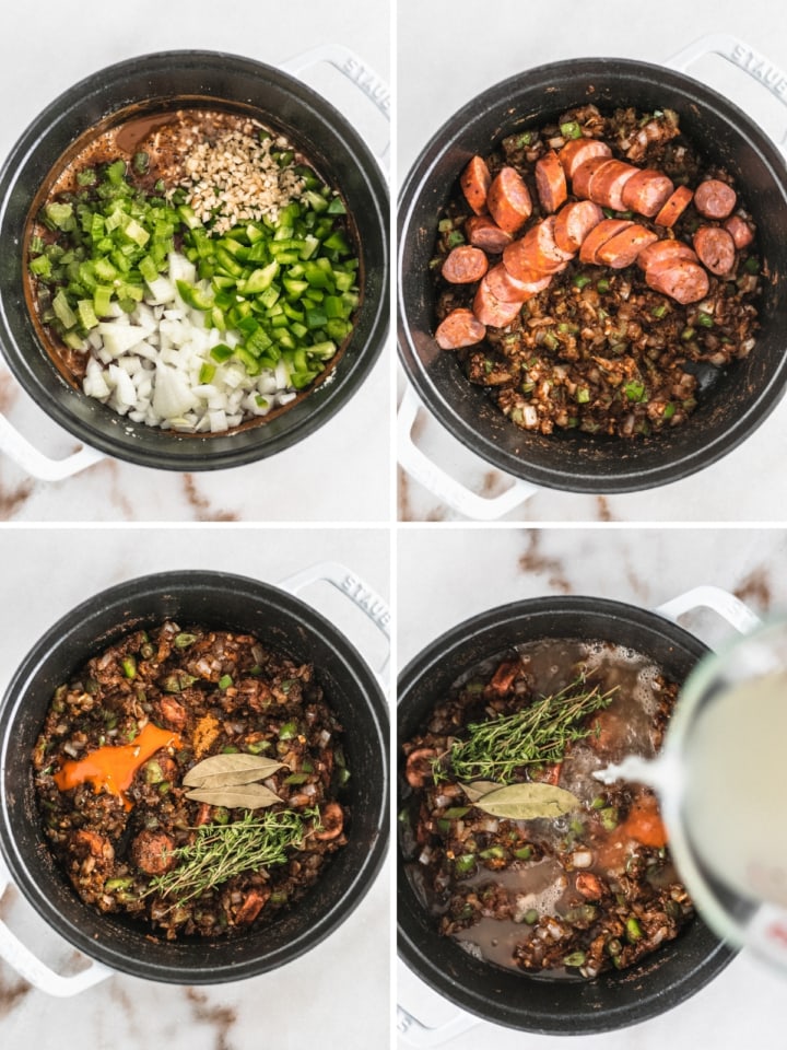 One Pot Turkey Gumbo - Lively Table