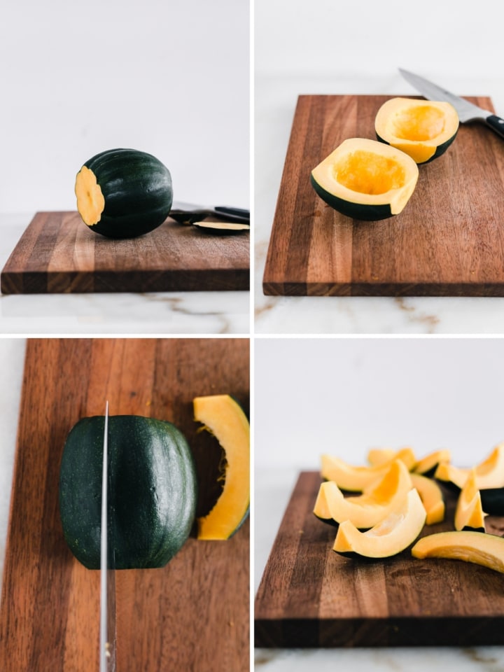 Maple Rosemary Roasted Acorn Squash - Lively Table