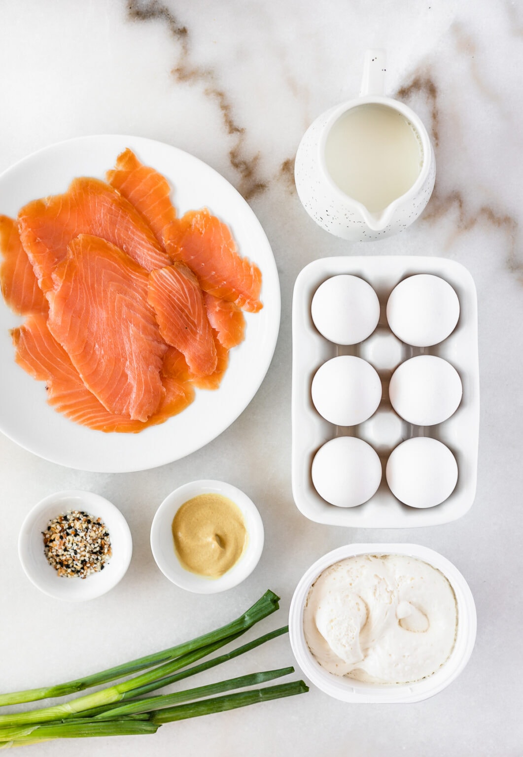 Everything But The Bagel Lox Frittata - Lively Table