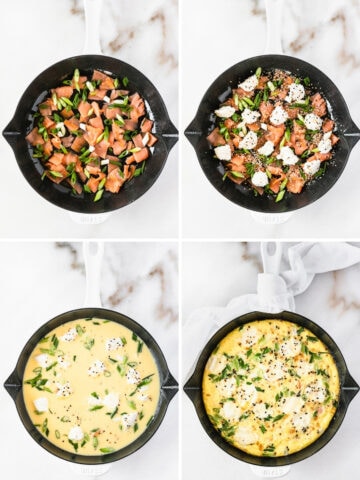 Everything But The Bagel Lox Frittata - Lively Table