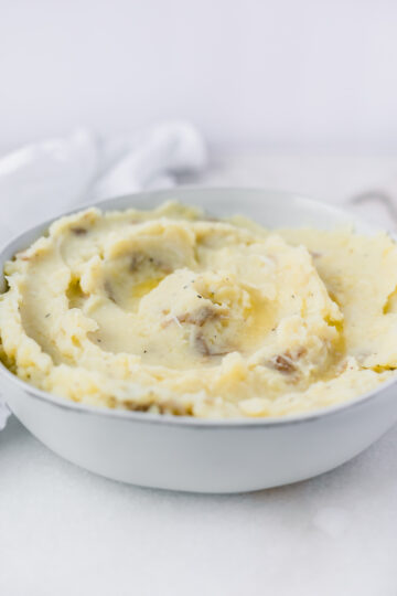 Basic Rustic Mashed Potatoes - Lively Table