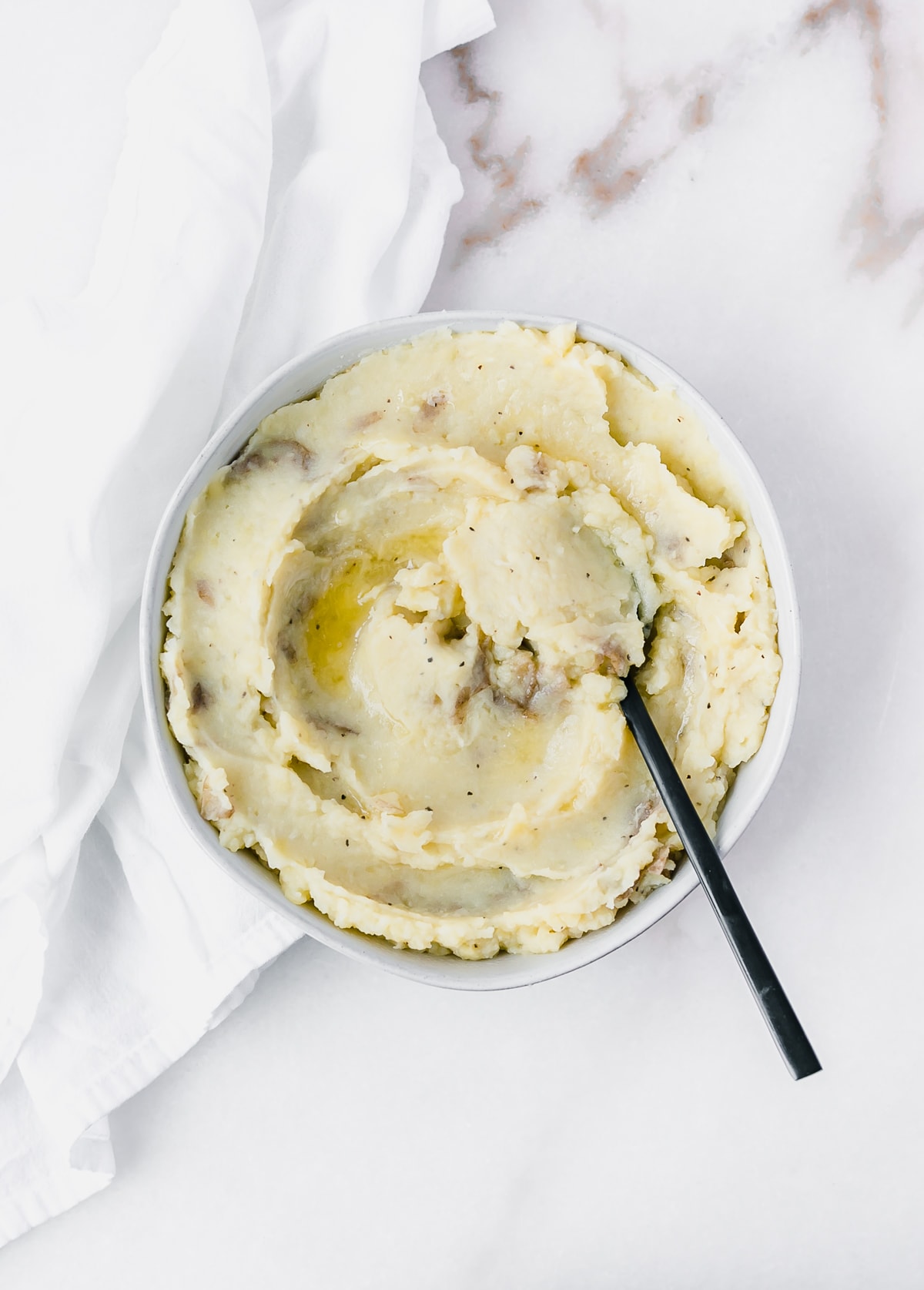 Basic Rustic Mashed Potatoes - Lively Table
