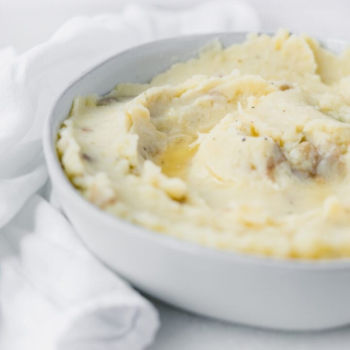 Basic Rustic Mashed Potatoes - Lively Table