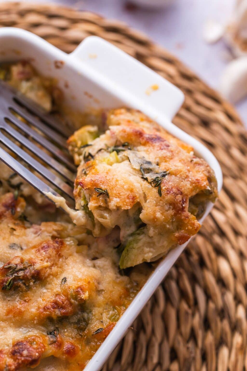 Brussels Sprouts Gratin