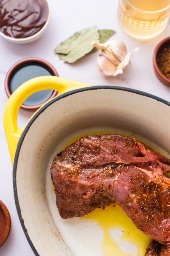 Dutch Oven BBQ Beef