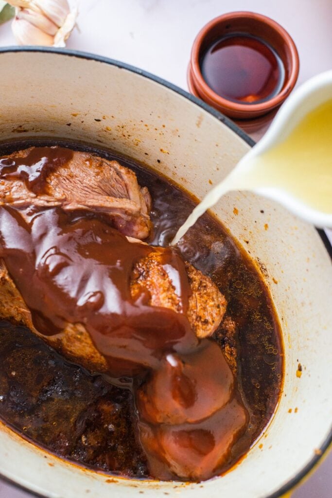 Dutch Oven BBQ Beef