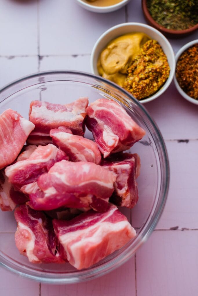 Fall-Off-The-Bone Honey and Mustard Slow Cooker Ribs - Lively Table