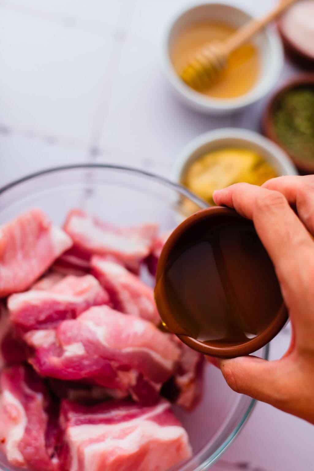 Fall-Off-The-Bone Honey and Mustard Slow Cooker Ribs - Lively Table