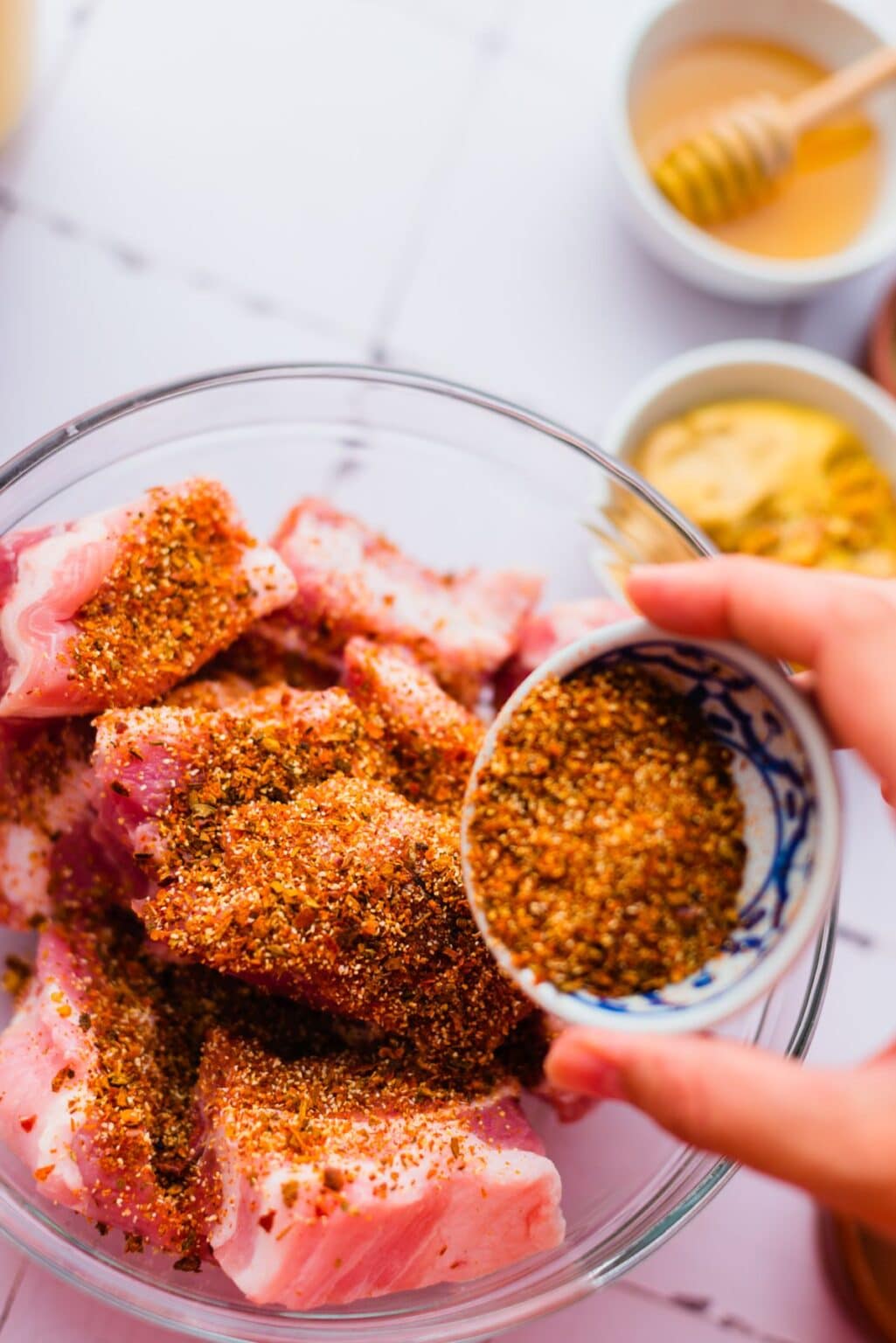 Fall-Off-The-Bone Honey and Mustard Slow Cooker Ribs - Lively Table