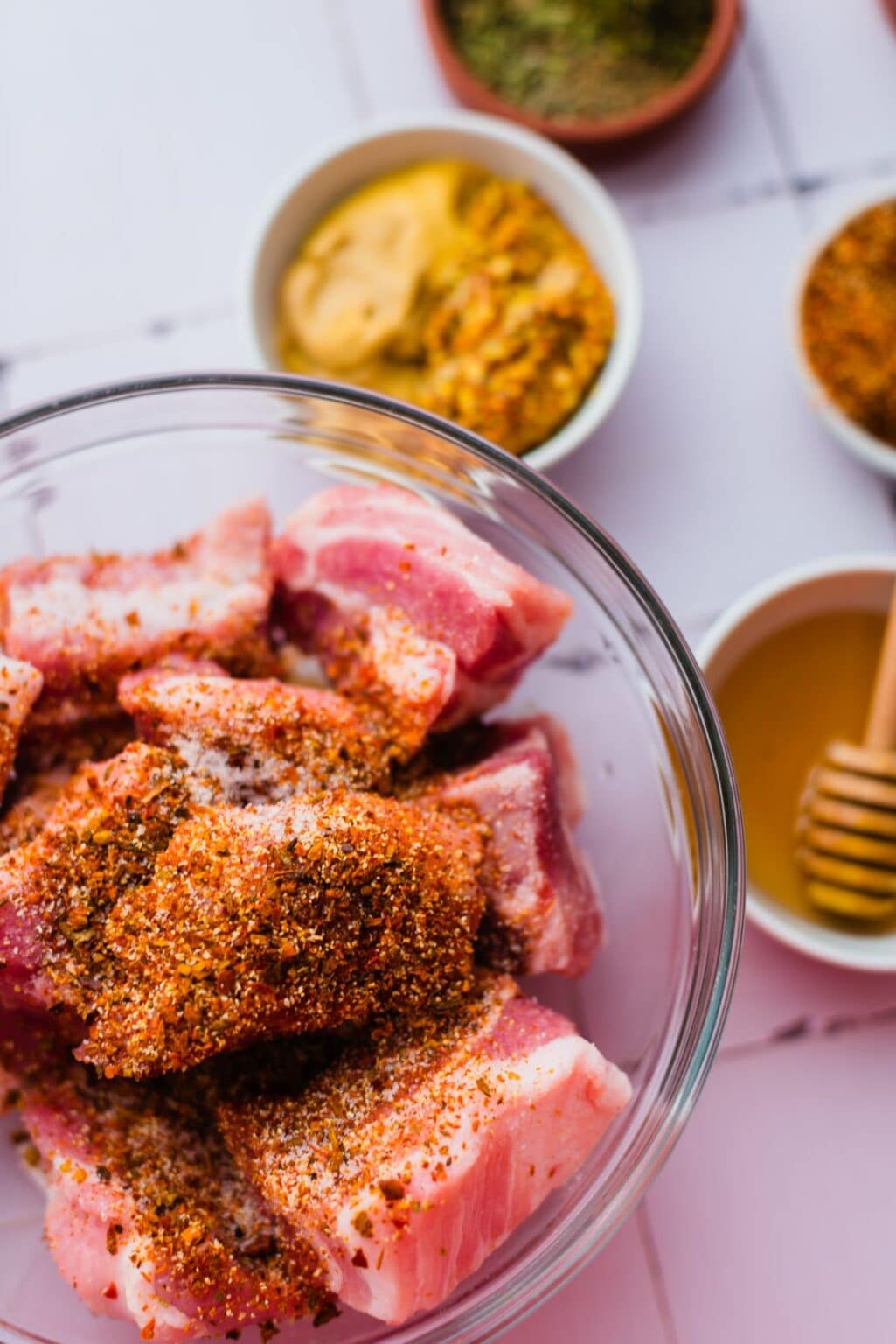 Fall-Off-The-Bone Honey and Mustard Slow Cooker Ribs - Lively Table