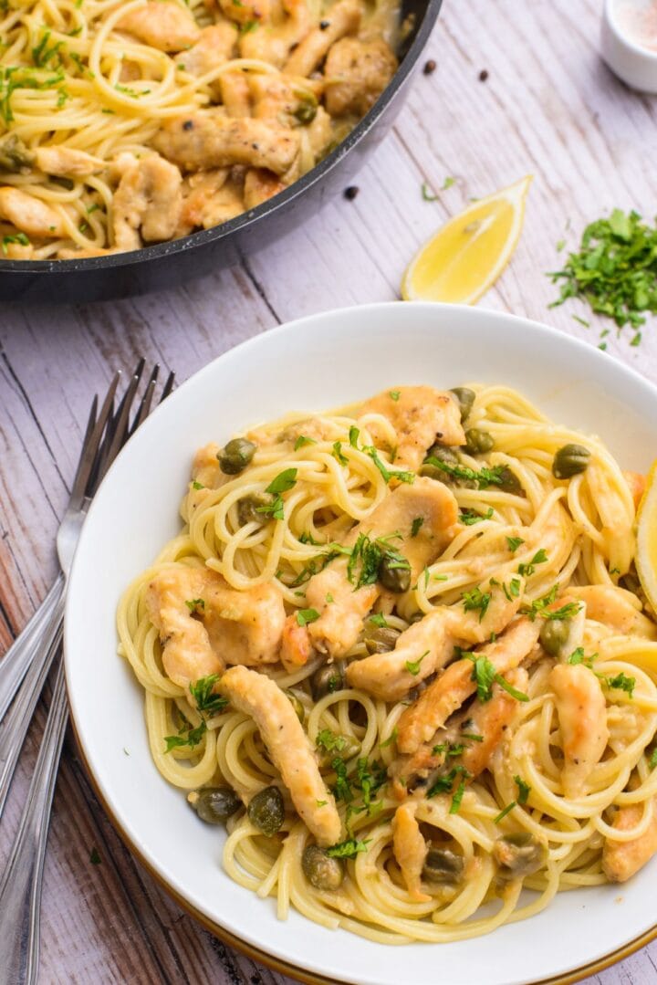 Chicken Piccata Pasta