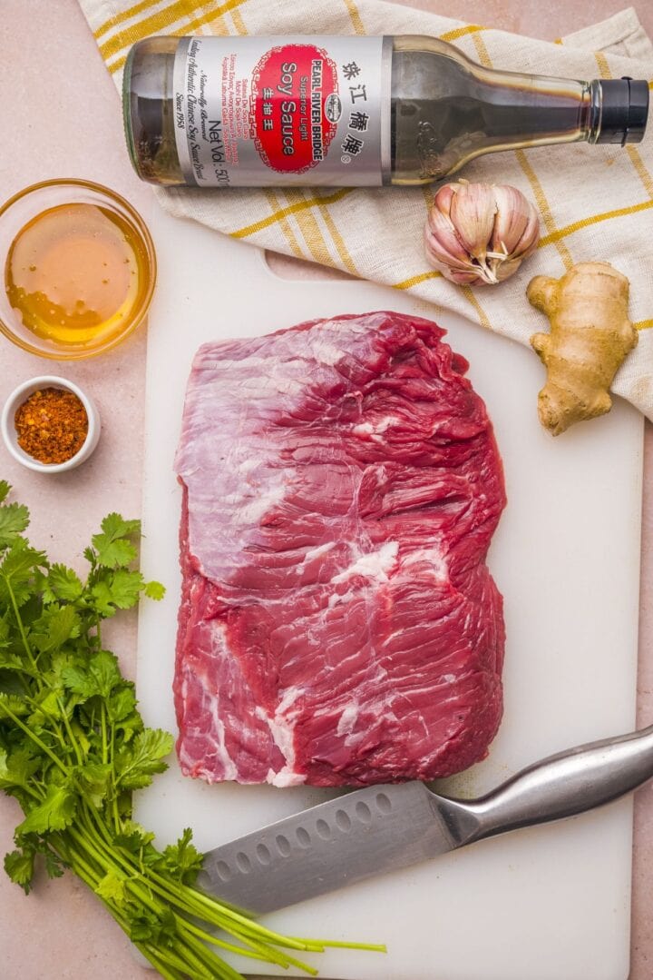 Asian-inspired Marinated Flank Steak