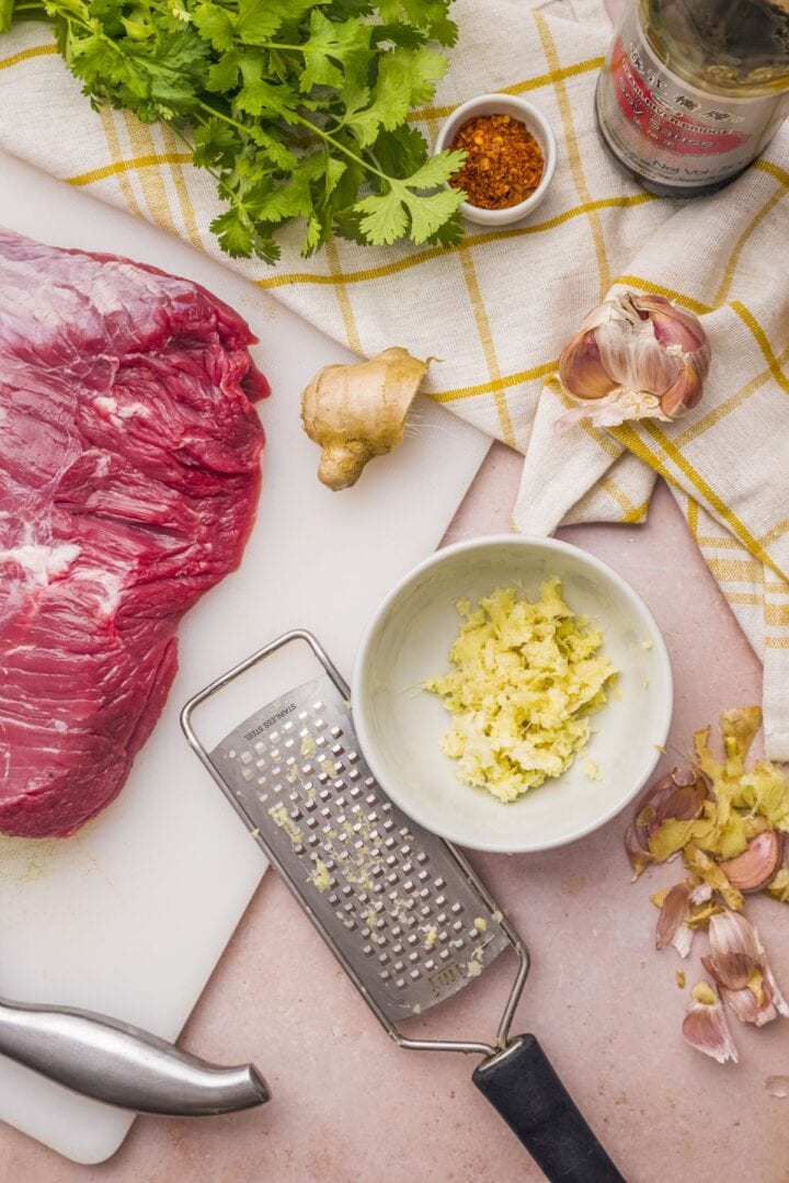 Asian-inspired Marinated Flank Steak