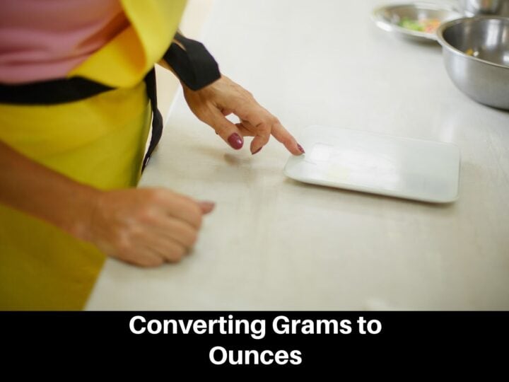 Converting Grams to Ounces